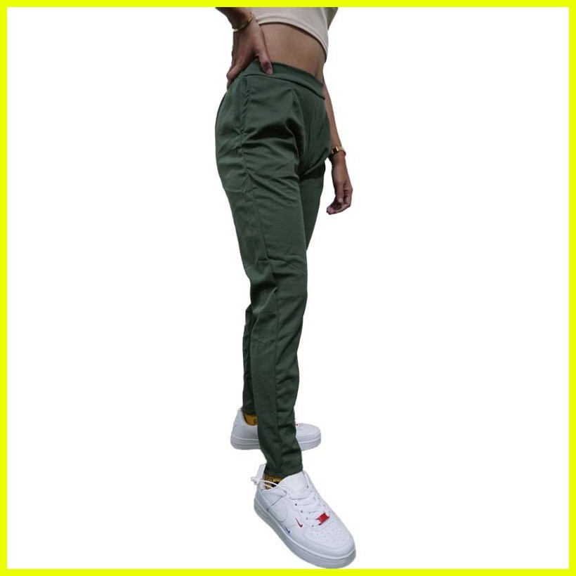 ♞OOTD Skinny Crepe Two Pocket Pants For Women High Class JF209 | Shopee ...