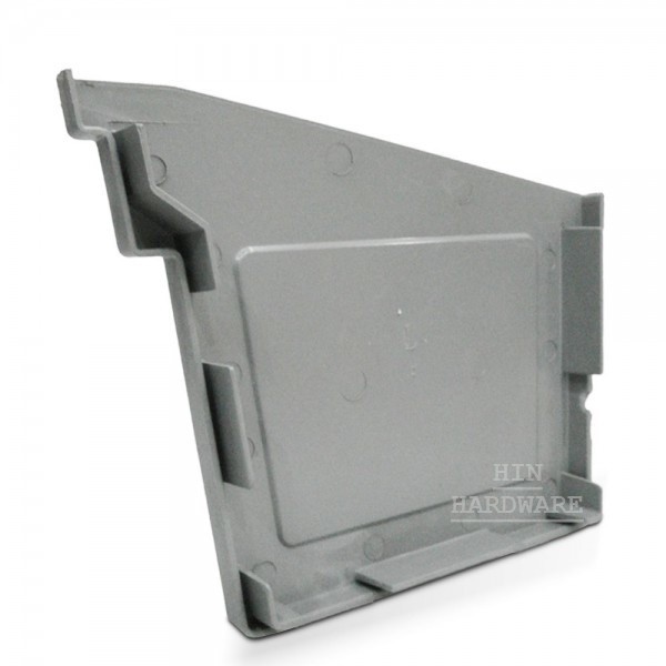 HIN F300 PVC Gutter Mitre Fitting Grey (PVC Rainwater Gutter System ...