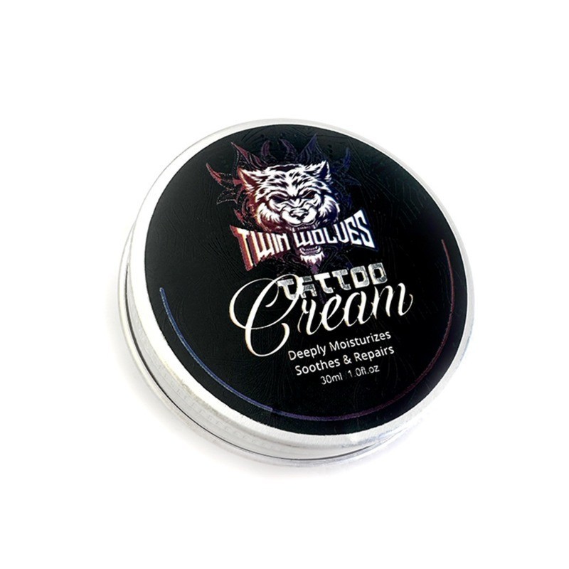 Twin Wolves Luxury Tattoo Cream | Quicker Tattoo Healing and Deeper ...