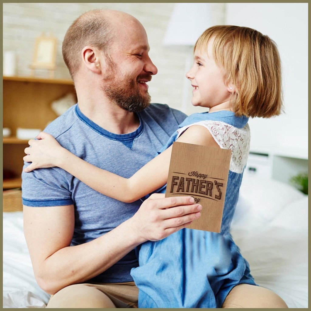 Prank Father's Day Card Unique Foldable Eye-catching Father's Day ...