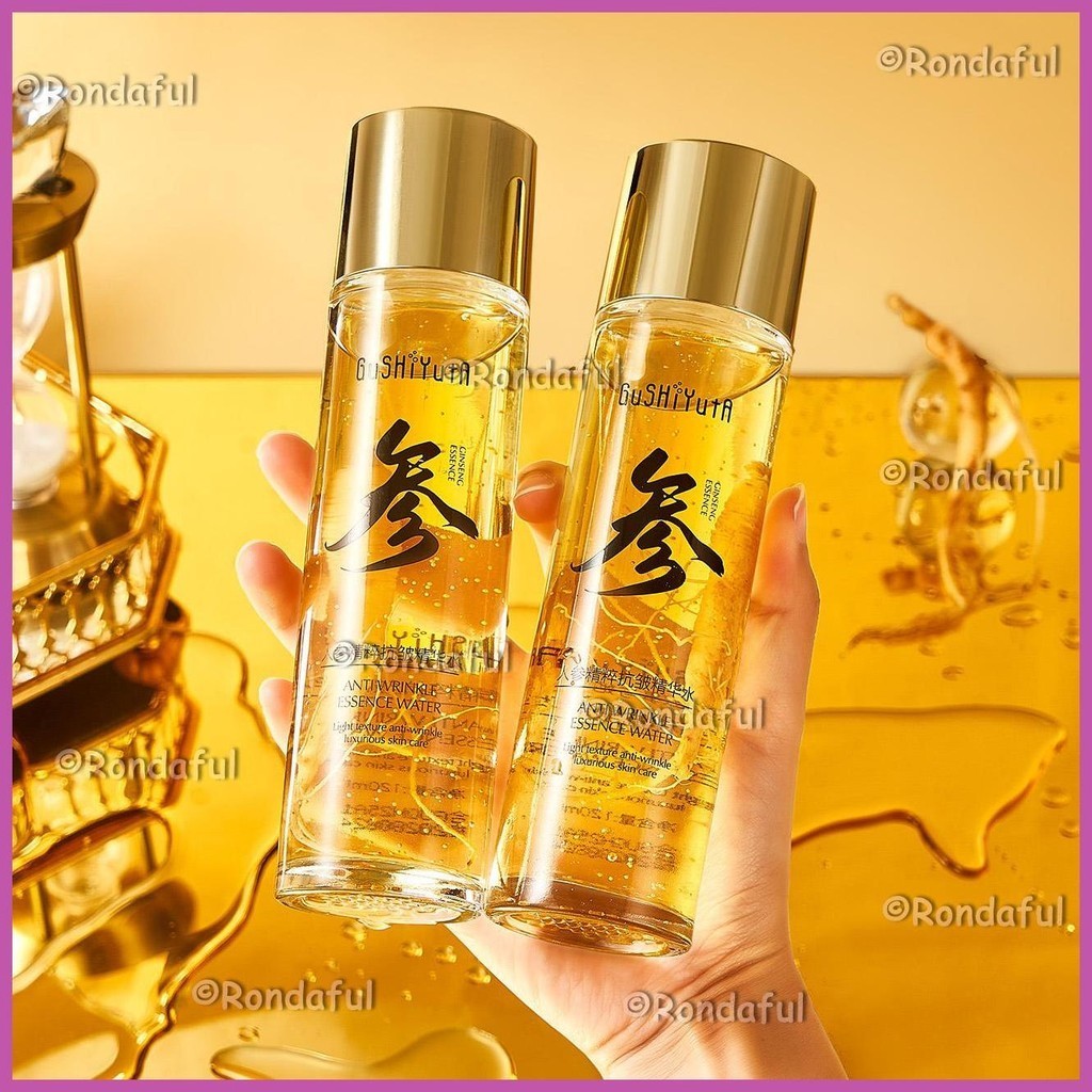 Ginseng extract anti-wrinkle essence water clear and silky texture ...