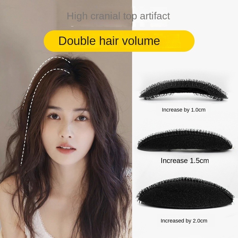 High Top Piece Hair Volumizer Invisible Heightening Hair Pad Hair Root ...