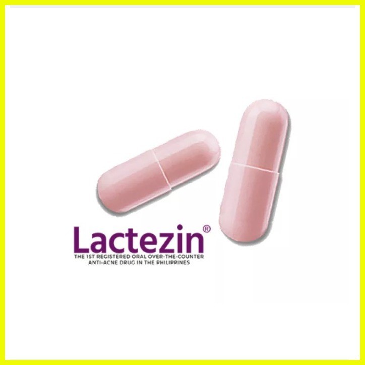 Lactezin Anti-Acne 16 capsules (Lactoferrin + Vitamin E + Zinc ...