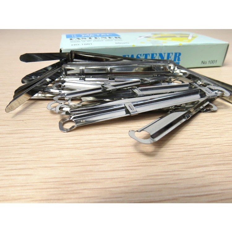 COD1001 iron binding clip metal two-hole rubber strip file folder ...