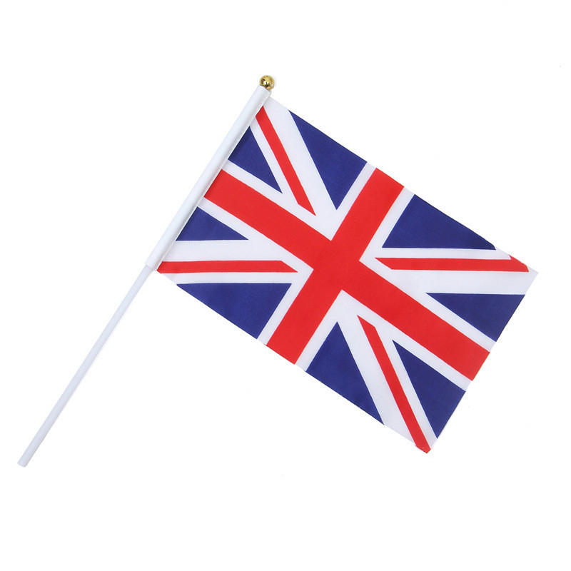 Britain England UK Hand Waving Flag Multiple Size Fabric Waterproof ...