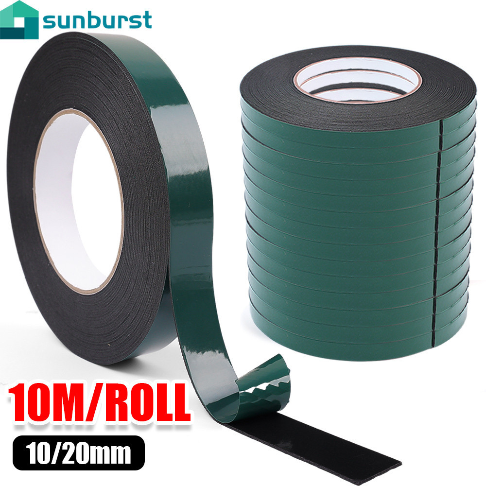 10M/Roll Double-sided Tape - Multifunctional - Waterproof PE Foam Tapes ...