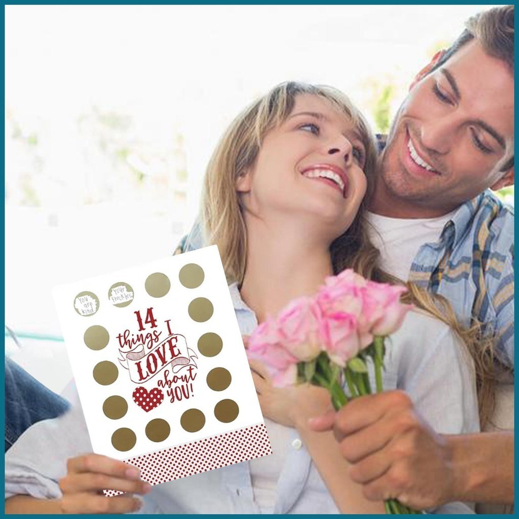Valentine's Day Scratch off Cards Love Card DIY for Romantic Valentine ...