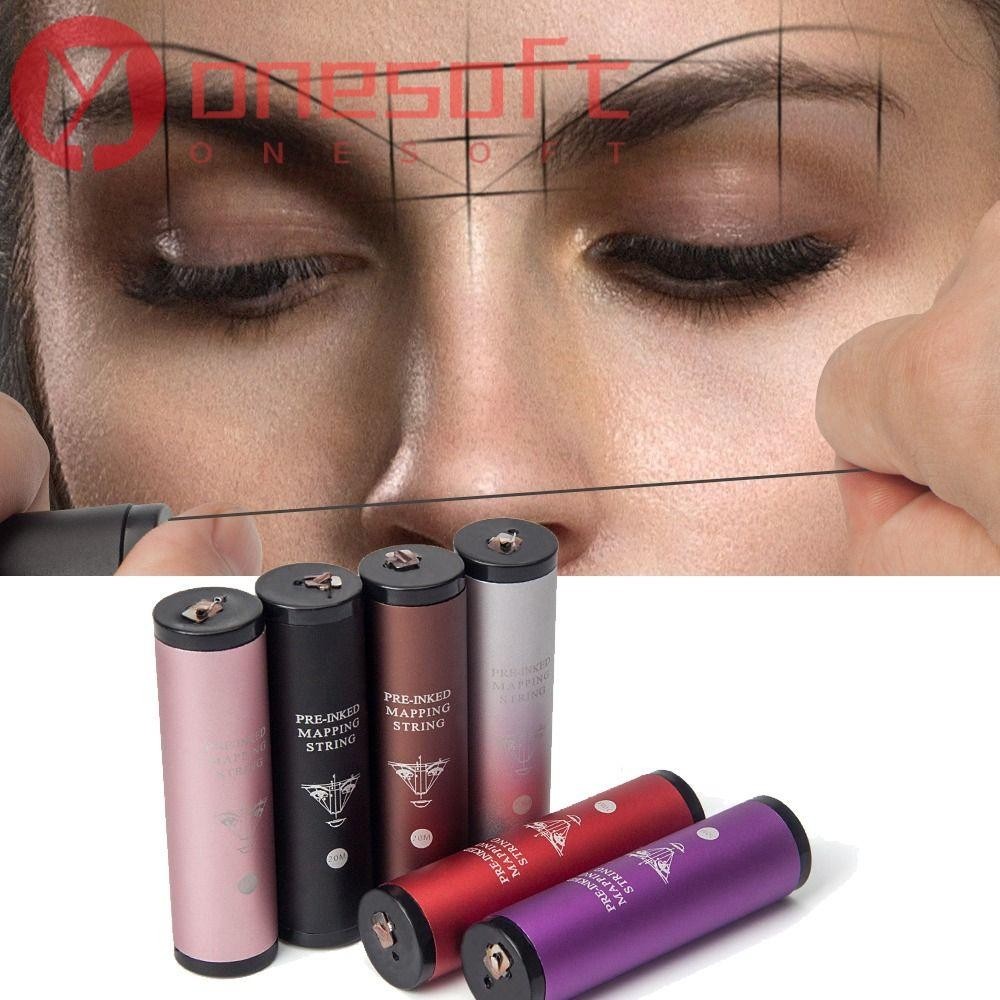 ONE-SOFTNESS Mapping Pre-ink String, 20M Tattoo Thread Permanent ...