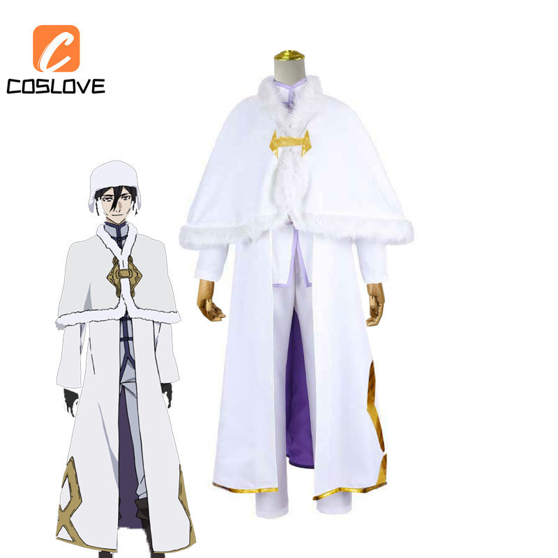 Anime Bungo Stray Dogs Season 4 Fyodor D Cosplay Full Set Costume White ...