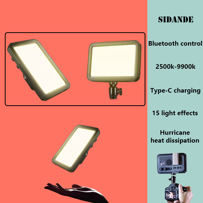 Sidande 27W Dual Color Temperature Fill light 2500k-9900k7 Inch Square ...