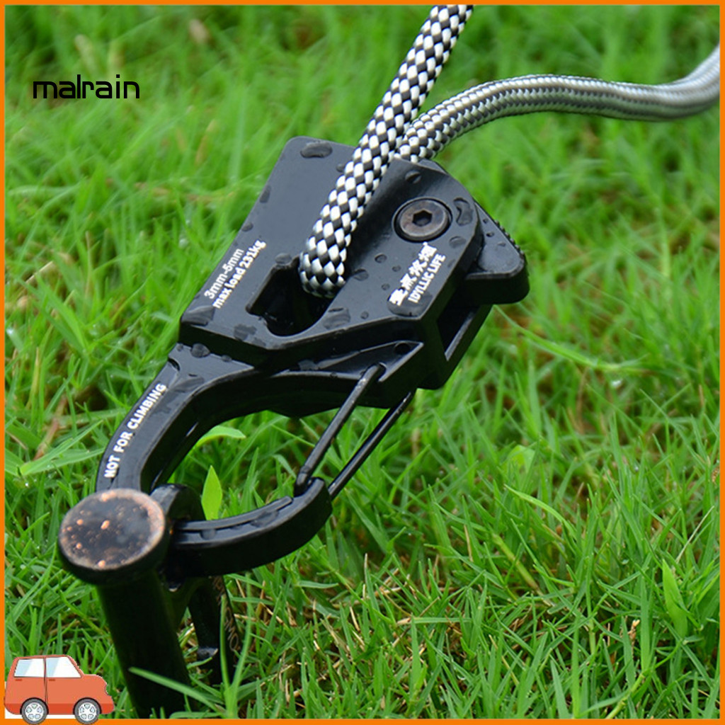 COL Tent Rope Tensioner Portable Rustproof Tent Cord Adjuster for ...