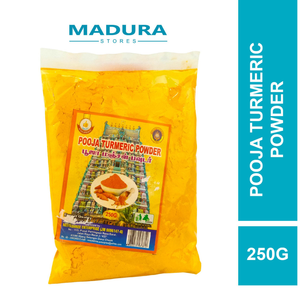 Pooja Turmeric Powder 250g / Madura | Shopee Philippines