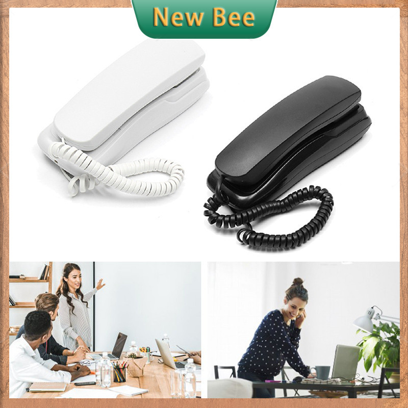 Wall Mounted Corded Telephone Wall-mounted Fixed Telephone Wired ...