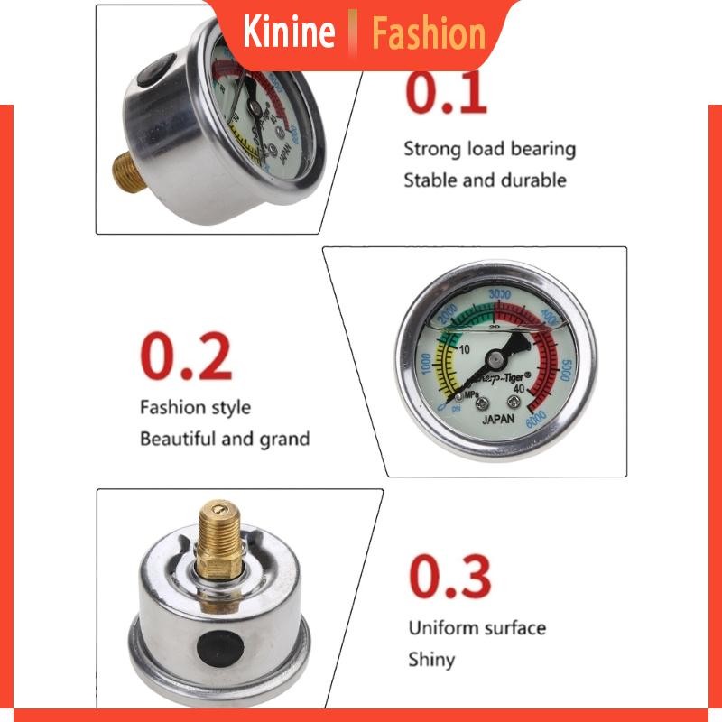 KIN 40mpa Pressure Gauge Manometer Pressure Pump Assembly for ...