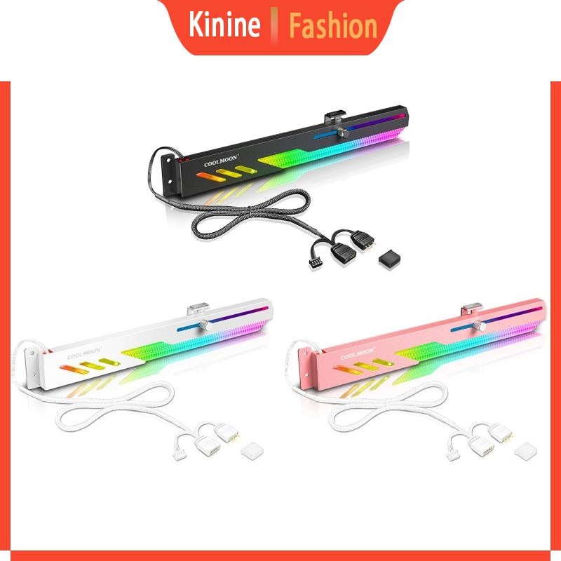 KIN COOLMOON GT8 GPU Bracket Graphics Card Support Frame 5V 3Pin ARGB ...
