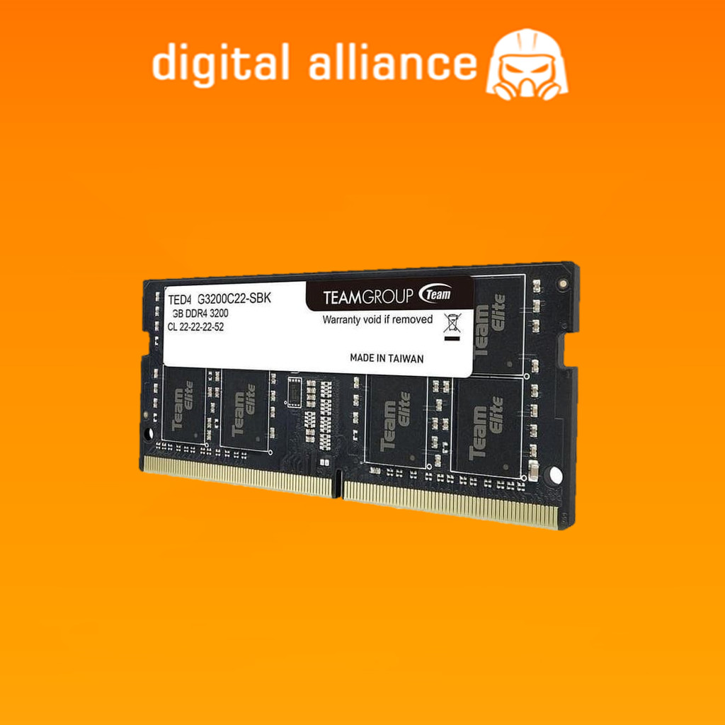 Team ELITE RAM SODIMM DDR4 4GB PC2666 | Shopee Philippines