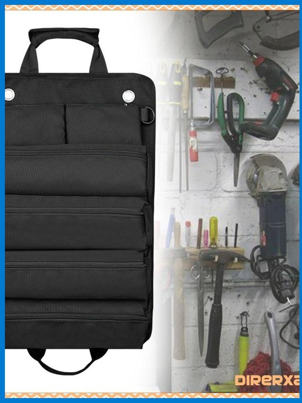 [DirerxaMY] Portable Tool Bag Roll up Screwdriver Organizer for ...
