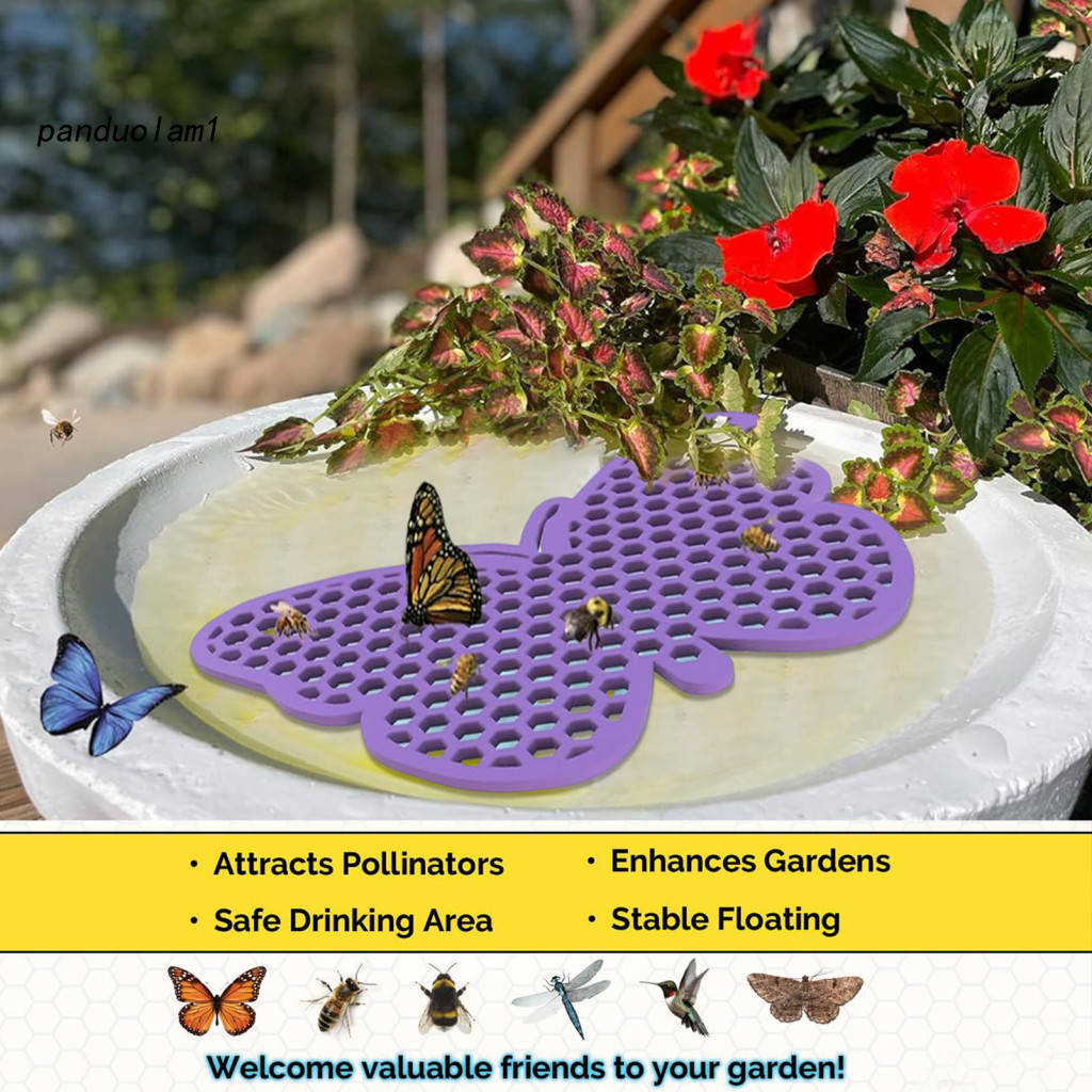 PANDU Pollinator Hydration Wildlife Water Station Floating Bee Island ...