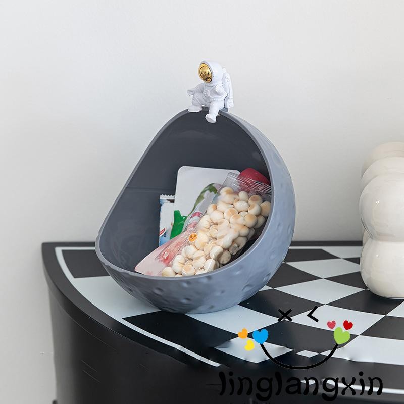 LLX-Key Holder Bowl Astronaut Moon Figurine Candy Dish Organizer for Table Home Decor | Shopee ...