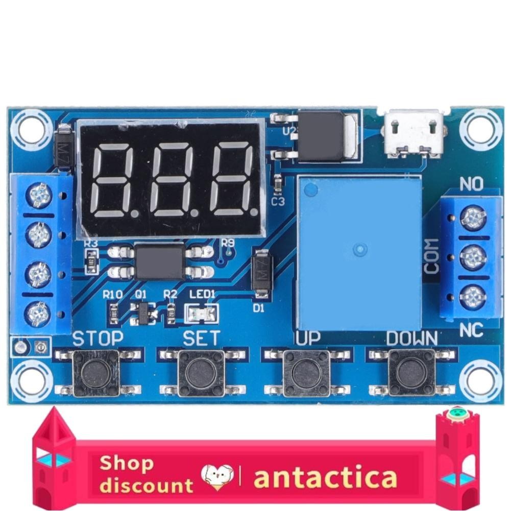 Dc 6 30v Relay Module Programmable Delay Off Cycle Timer Disconnect Trigger Opto Isolator Switch