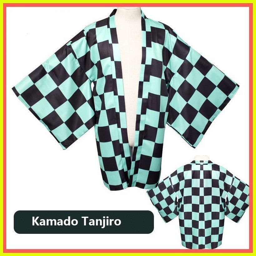 ♞Demon Slayer Kimetsu No Yaiba cosplay costome Tanjirō Nezuko Kanao ...