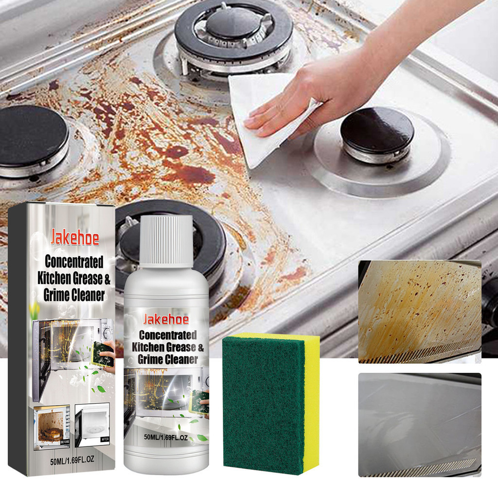 CHIBEL 50ml Kitchen Grease Concentrate Hood Oven Stubborn Grease ...