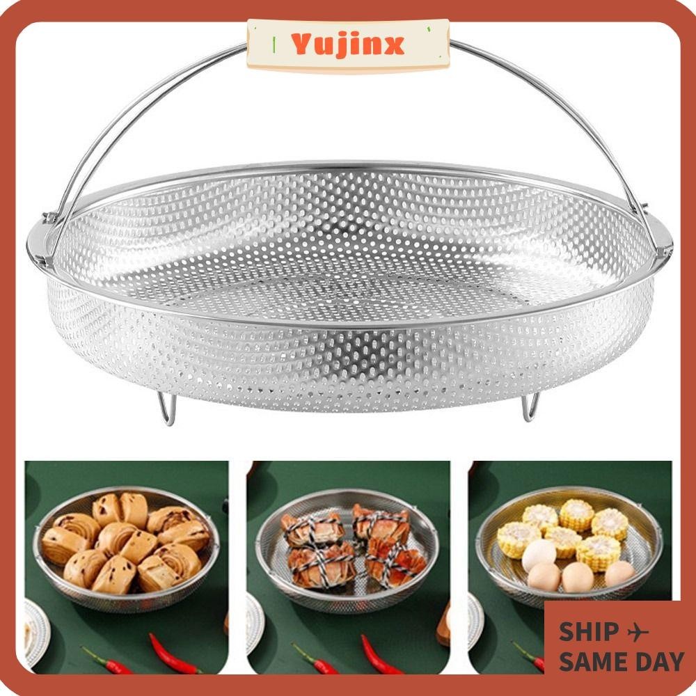 YUJINX Food Steamer Basket, with Handle Cooking Utensils Pressure ...