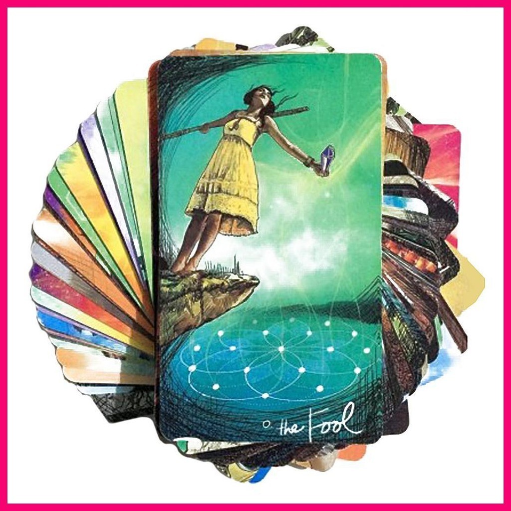 78 Cards Light Seer'S Tarot Card Deck Oracle Full Color And Guidebook ...