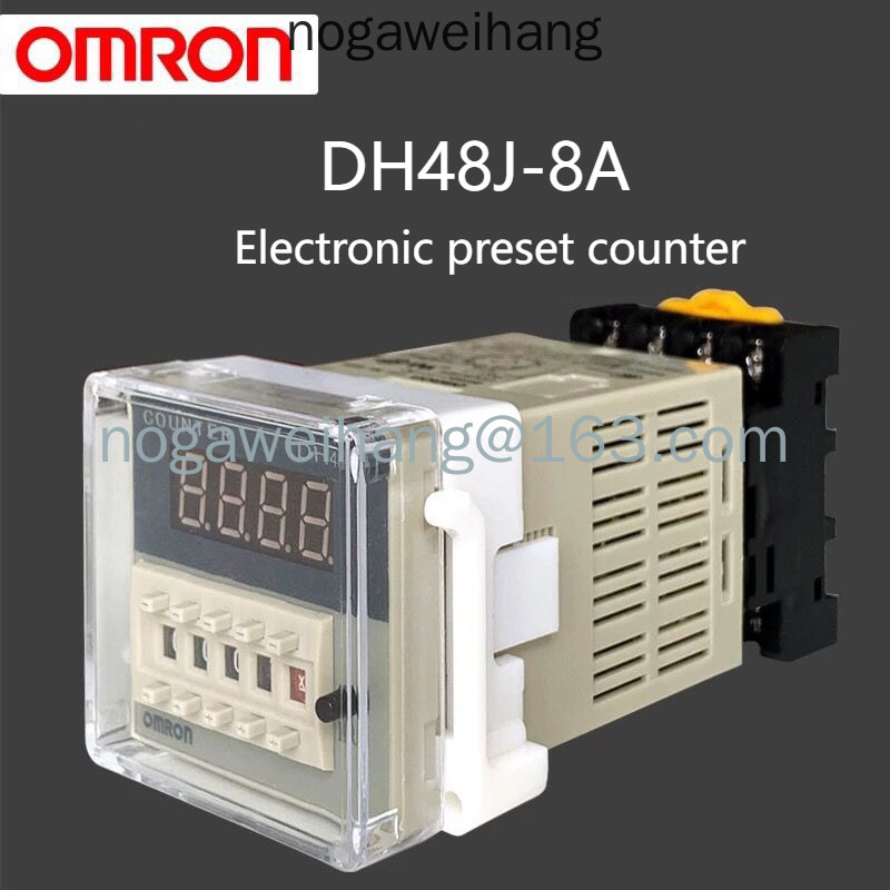Omron DH48J-8A electronic digital display accumulation preset addition ...