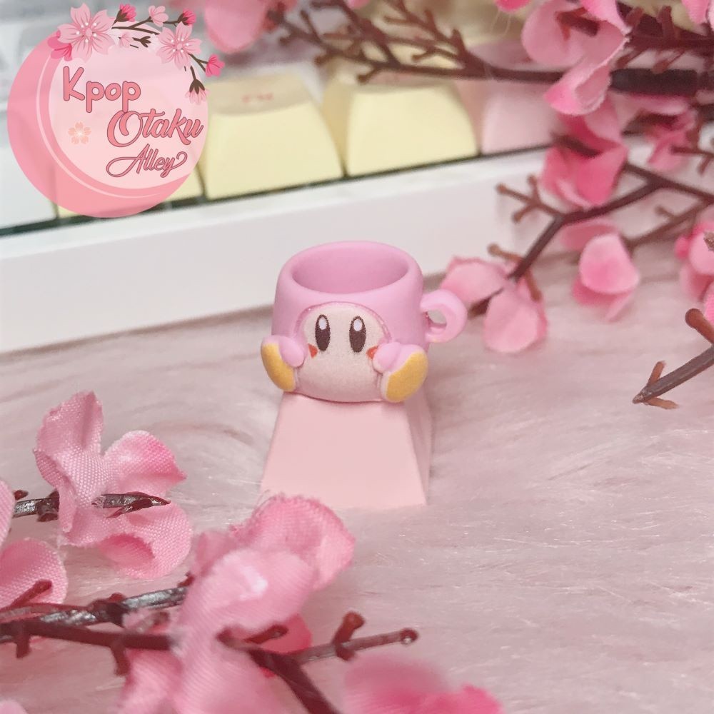 ♞Kirby Cup Collection Artisan Keycaps | Kpop Otaku Alley Keycaps ...