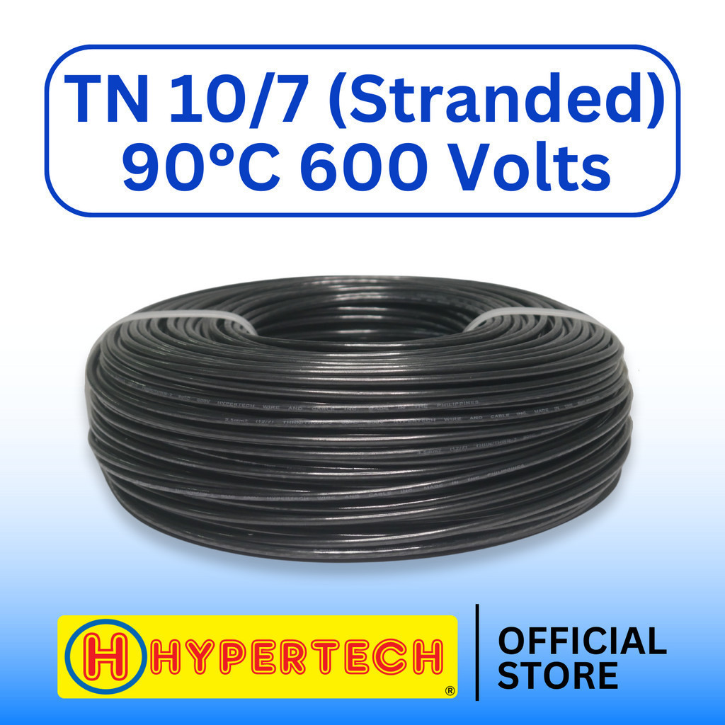 Hypertech THHN/THWN2 Stranded Wire #10/7 -150meters High-Performance Electrical Wires 100% Lead ...