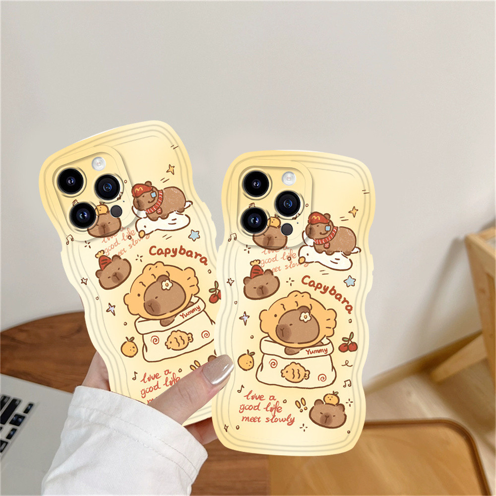 capybara Case for iPhone 11 15 14 13 7Plus 12 Pro Max XR 6s 7 8 6 ...