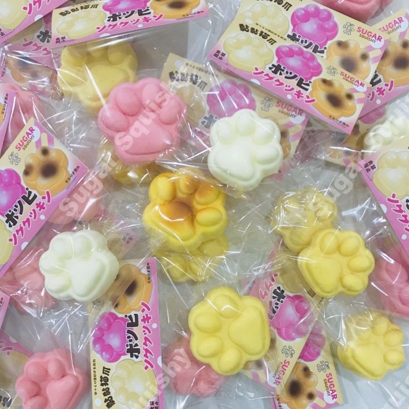 SUGAR SQUISHY 4Color Cat Claws (L/S Size) Slow Rebound Pinch ...