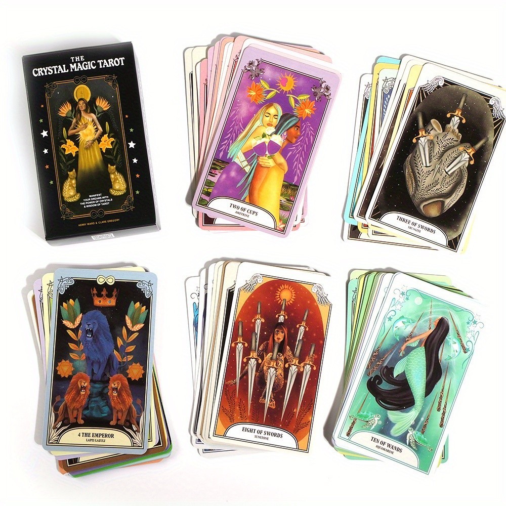 The Crystal Magic Tarot: Understand and Control Your Fate with Tarot ...