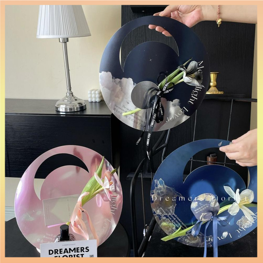 Starry Universe Single Flower Bundle Packaging Flower Box Handheld ...
