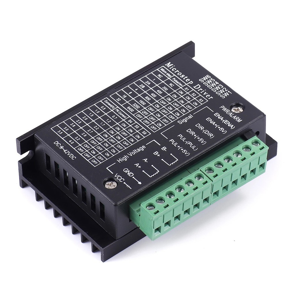 TB6600 stepper motor Driver Controller 4A 9~42V TTL 16 Micro-Step CNC 1 ...