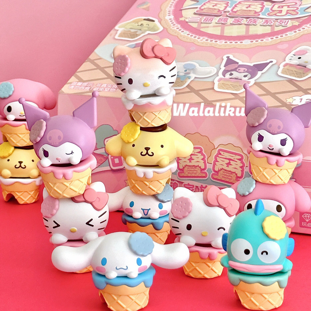 Sanrio Random Bag Ice-Cream Cone Mini Figure Toys Gift | Shopee Philippines