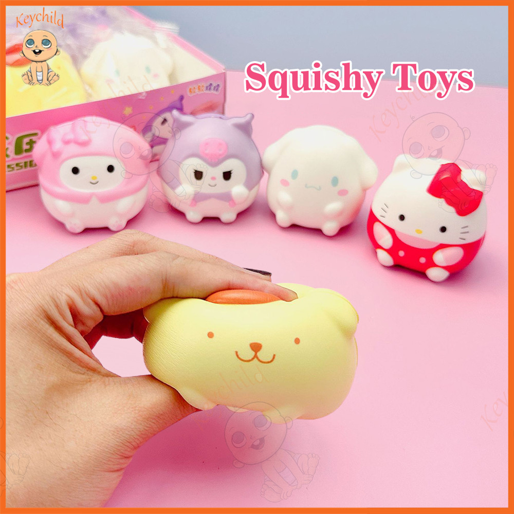 Keychild Kuromi Stress Squishy Decompression toy Anime Cartoon Sanrio ...