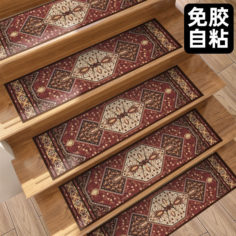Staircase mat Non Slip Carpet Stair Treads for Wooden Steps, Slip ...