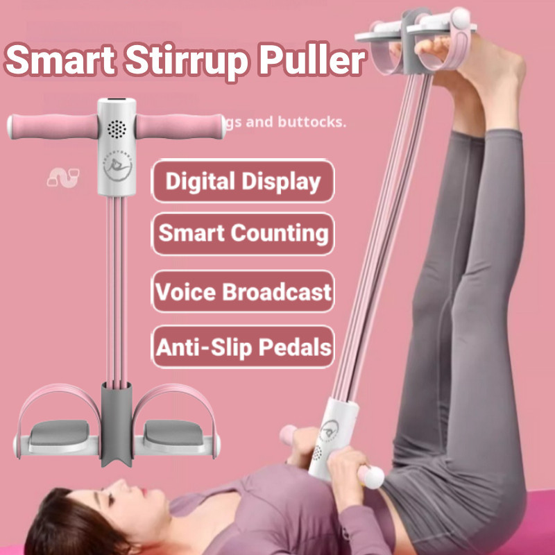 【COD】Upgraded Smart Stirrup Puller Sit-Ups Machine Abdominal Fitness ...