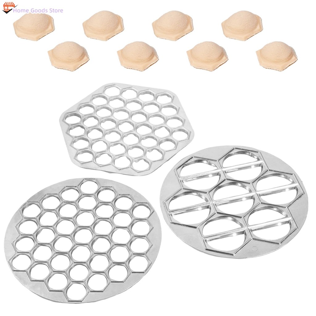 3 Pcs Russian Dumpling Maker Aluminum Alloy Pelmeni Maker Rustproof ...