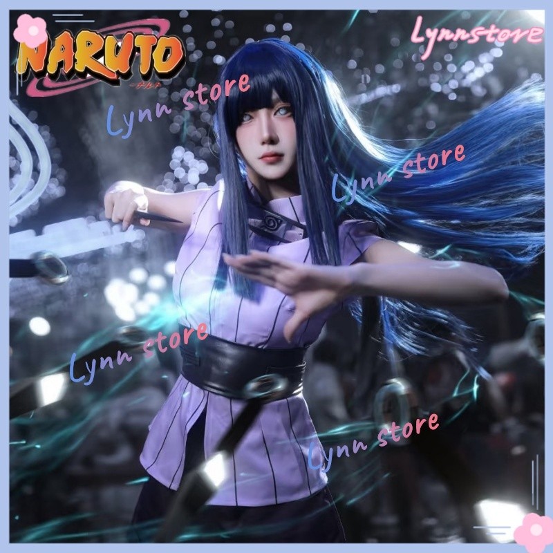 Hinata Uzumaki Cosplay Costume NARUTO Hyuga Hinata Roleplay Outfits Wig ...