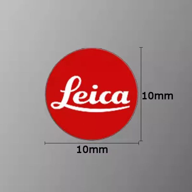 Stickers Lycra logo logo Lycra LEICA Red Silver Metal Stickers Lycra ...