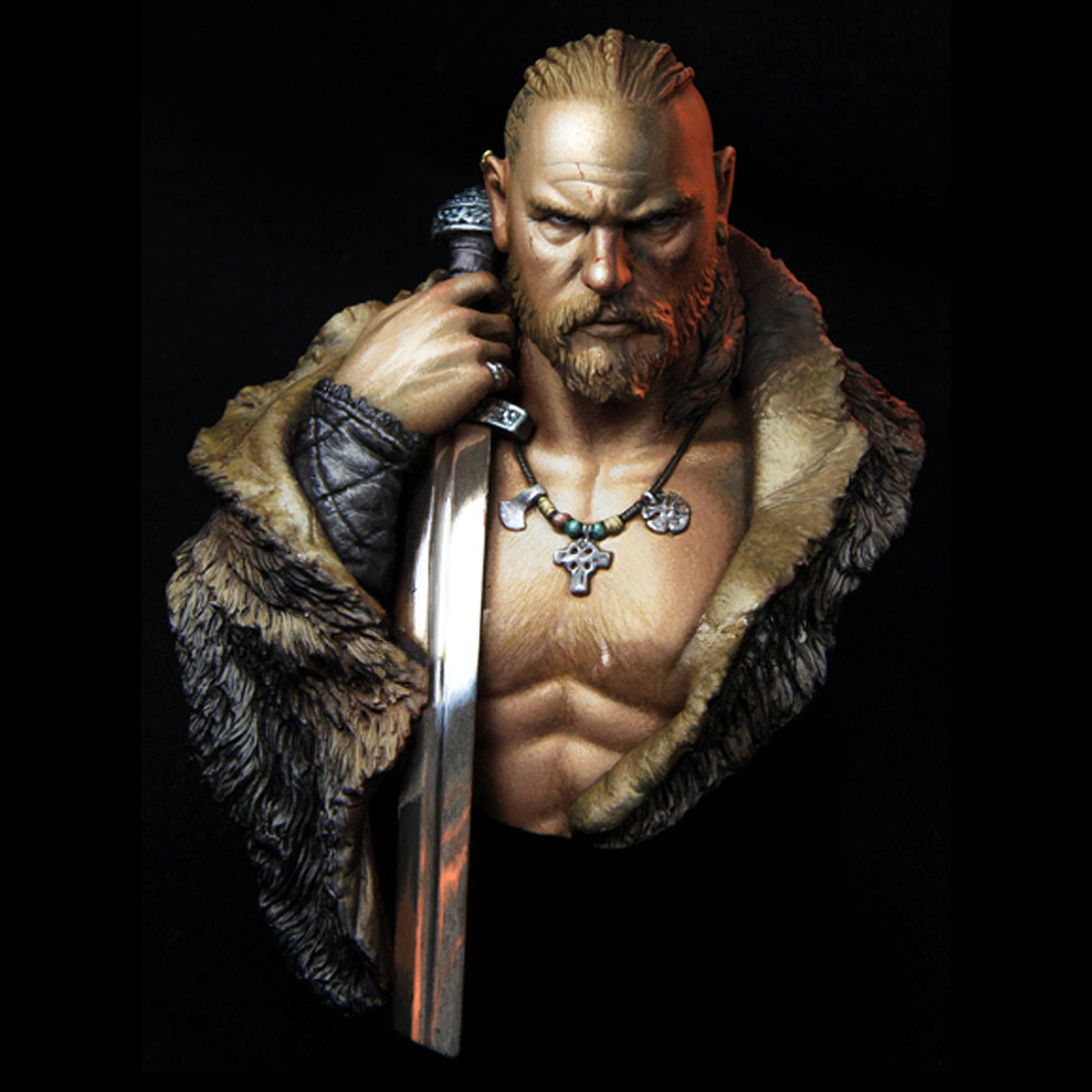 1/10 The VIKING, Resin Model figure Bust, GK, Historical theme ...