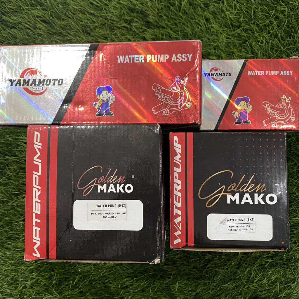 Water Pump Assy PCX 160 Vario 160 ADV 160/ Sonic 150/ Vixion New R15 Original (YAMAMOTO, MAKO ...