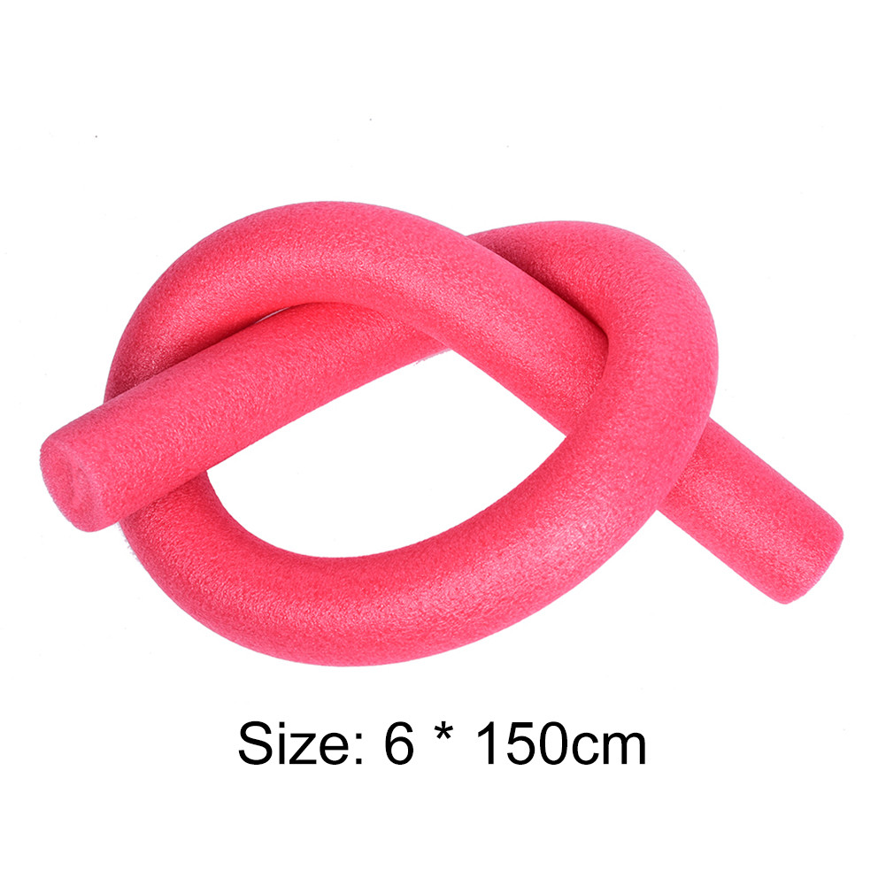 Swimming Pool Noodle Floater Hollow Flexible Water Float Woggle Noodles ...