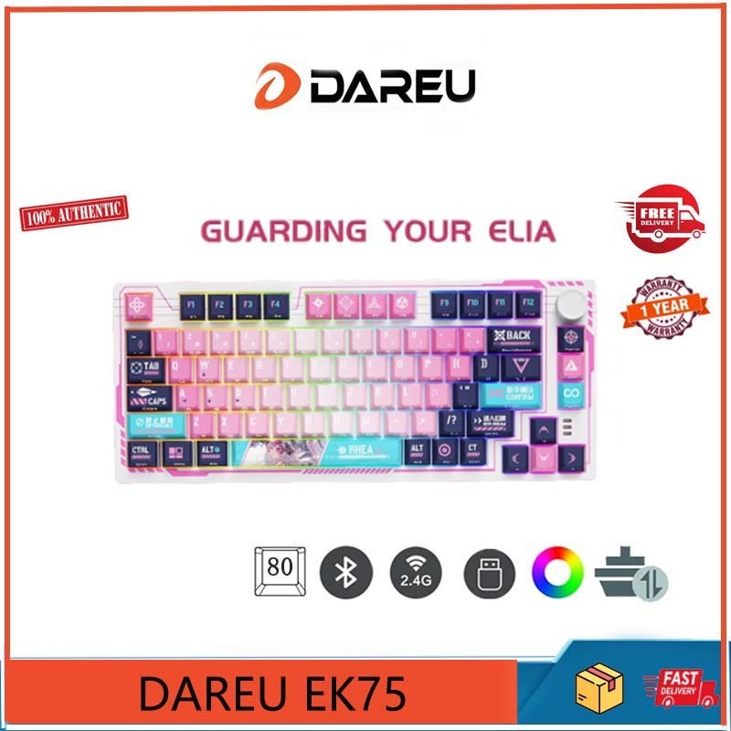 Dareu EK75 Ruiya Original IP Bluetooth the third mock examination ...