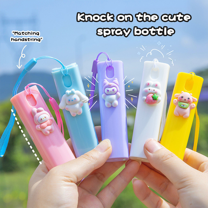 CHO⭐Travel Portable Cute Spray Bottle Moisturizing Alcohol Spray Bottle ...