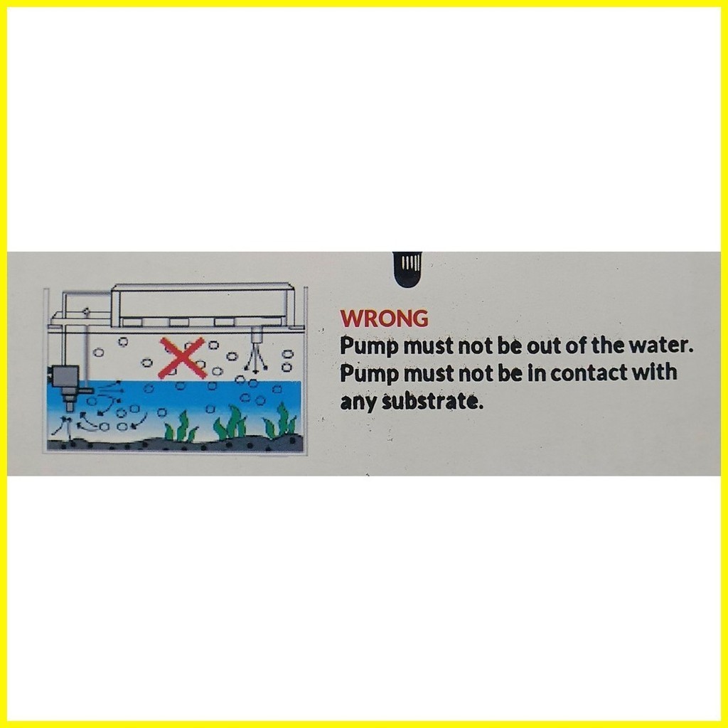 Amazon AT 450 Submersible Pump with Overhead Filter Box (10 watts) with ...