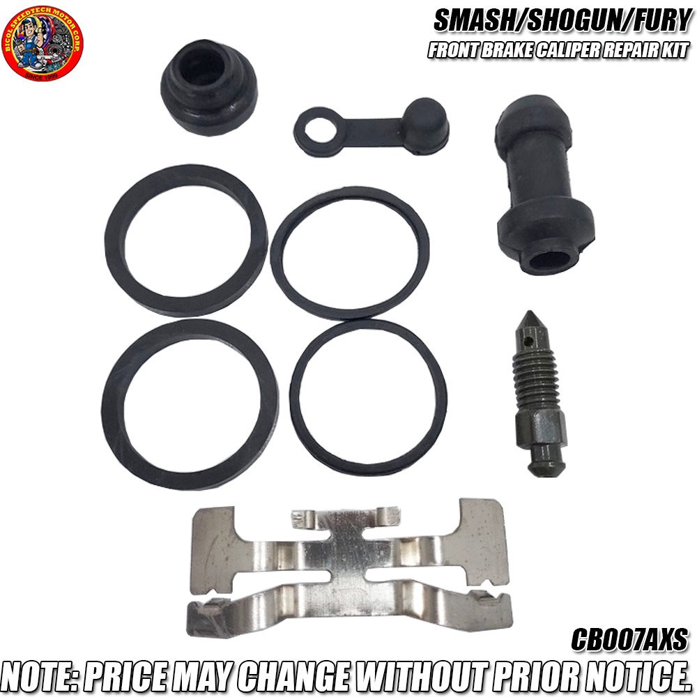 SMASH/SHOGUN/FURY FRONT BRAKE CALIPER REPAIR KIT (CB007AXS) | Shopee ...